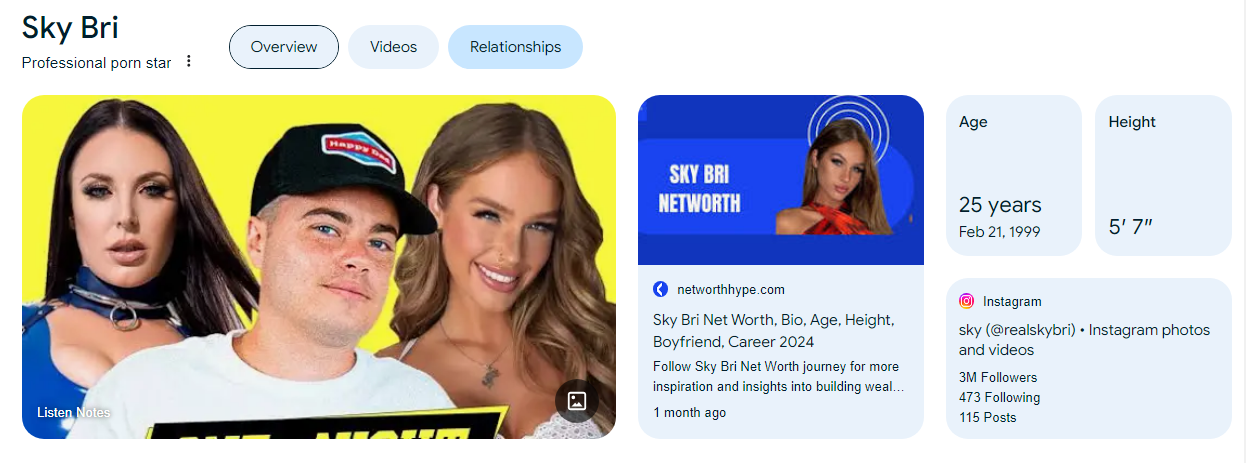 Sky Bri Age: Biography, Early Life, Career, Personal Life & More |Hint ...